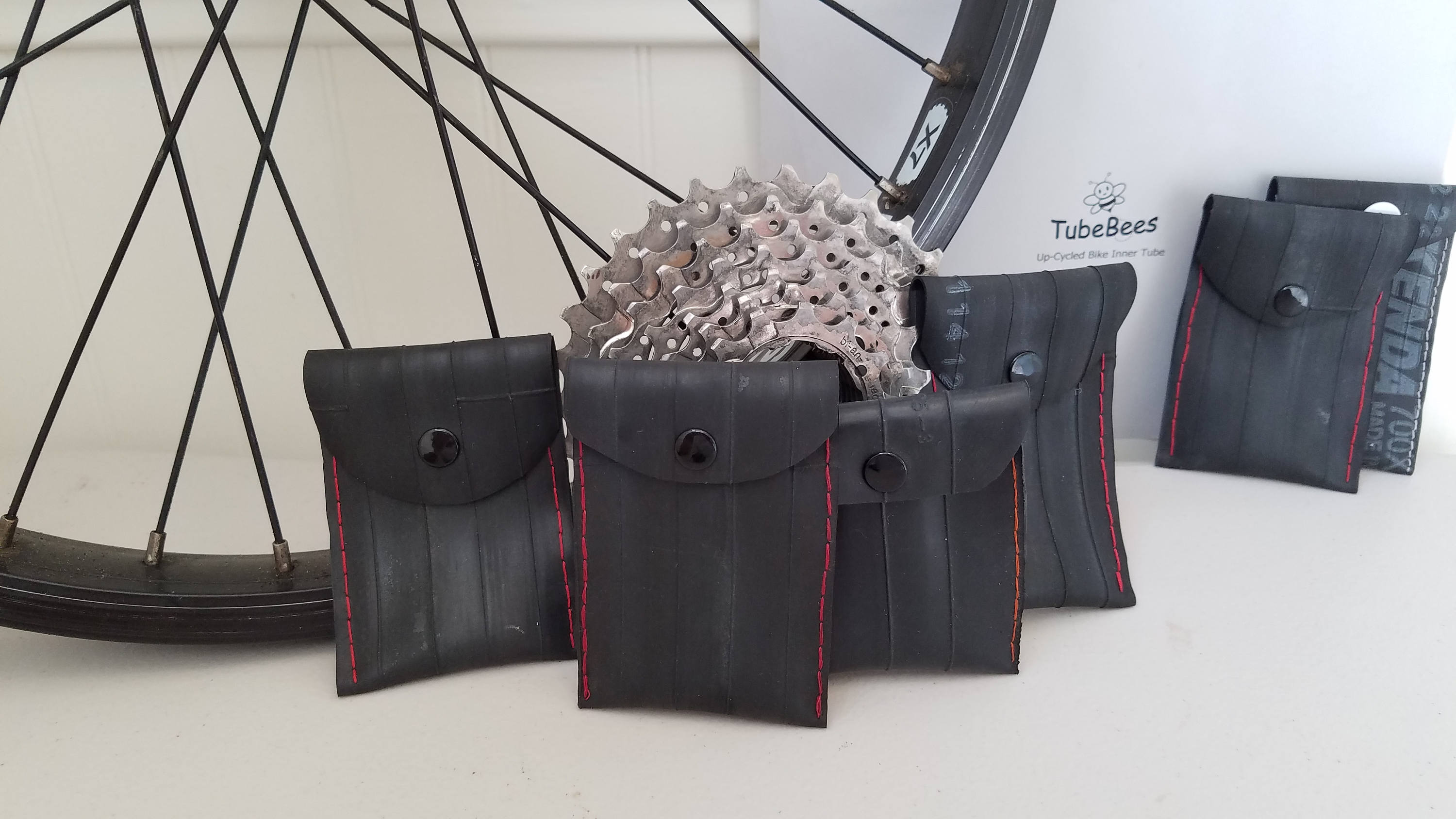 Pouch Up-cycled Bike Inner Tube - Etsy