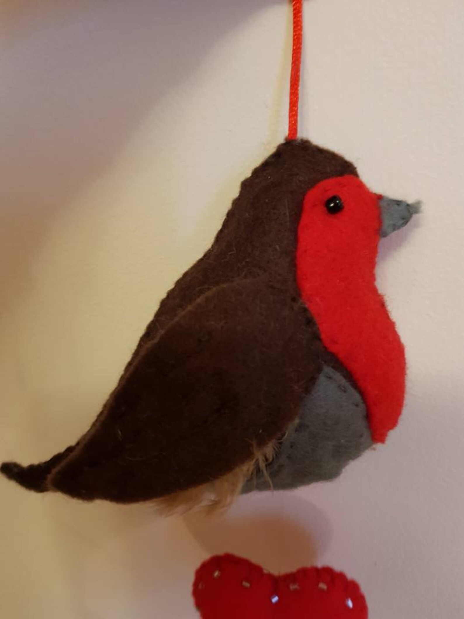 When Robins Appear....in Memory Robin Redbreast Heart and - Etsy