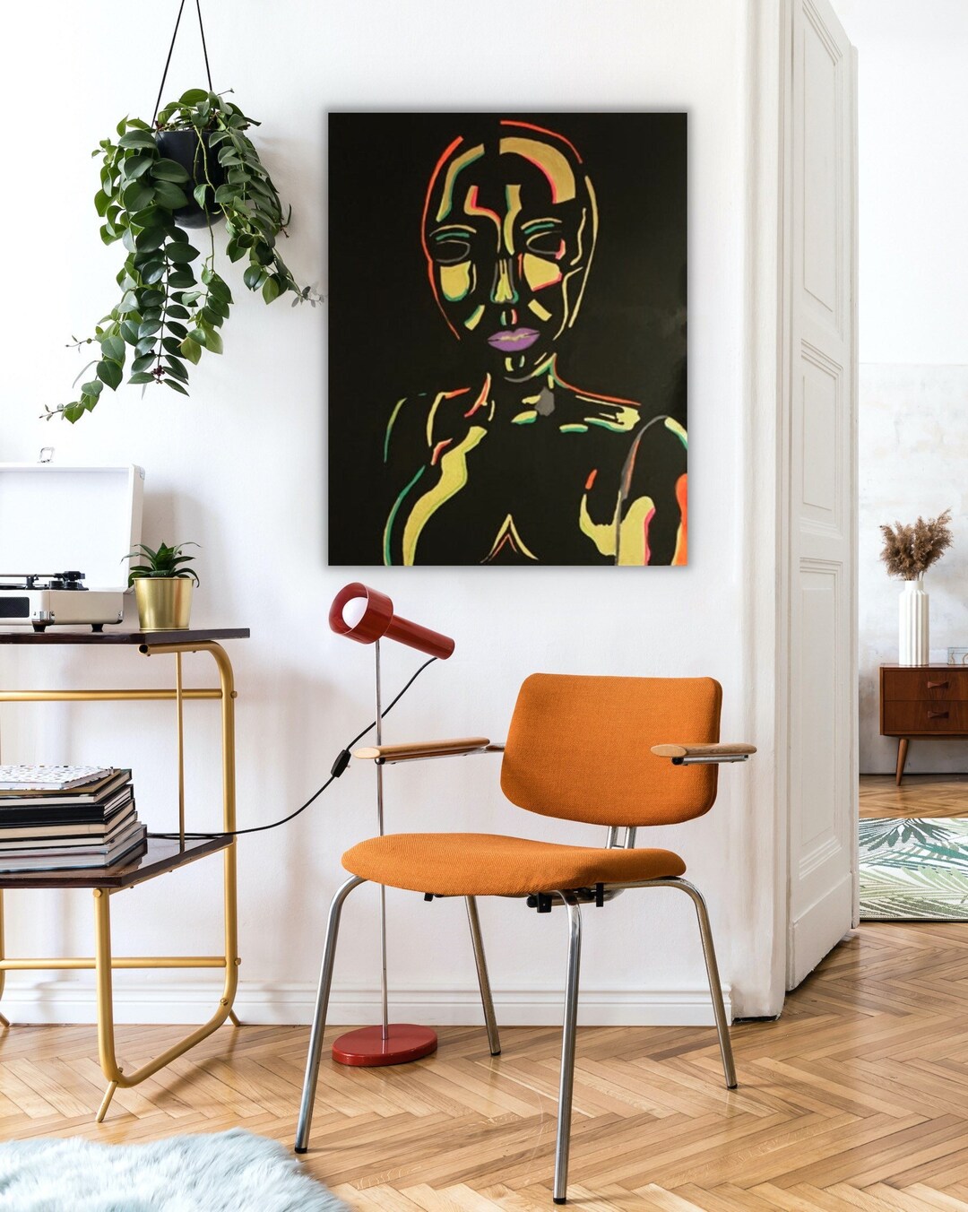 Bronze Naomi - Art Print | Gloss Print, Poster Print, Black and Gold ...