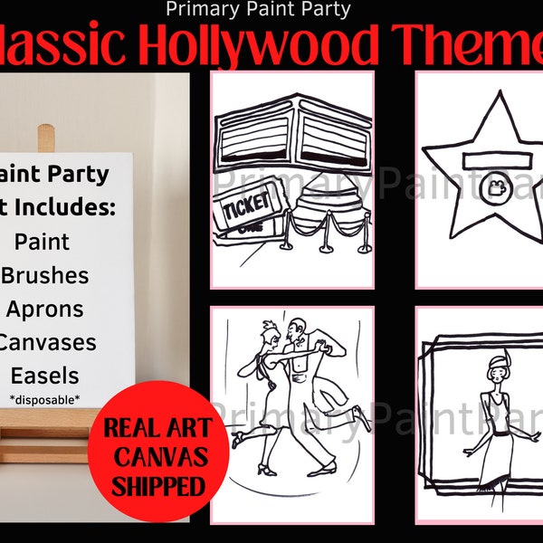 Old Hollywood Party Theme - Etsy