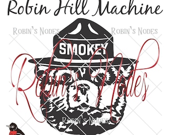 Smokey the Bear Svg | Etsy