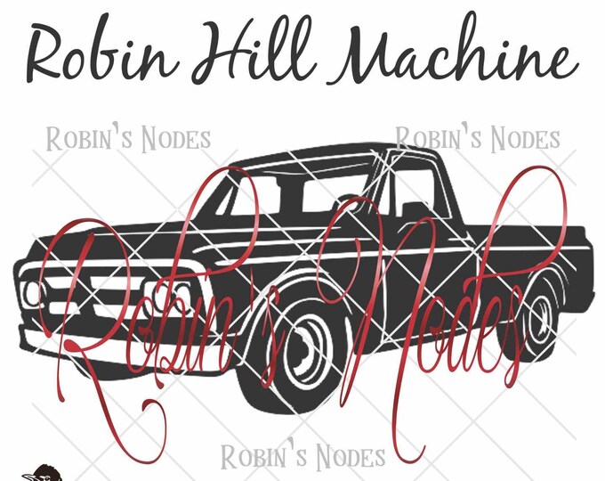 Vintage GMC Truck SVG File ~ Detailed Vector for Laser and Cricut ...