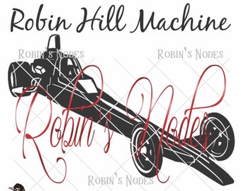 Drag Race Car SVG File Detailed Vector for Laser and Cricut | Etsy