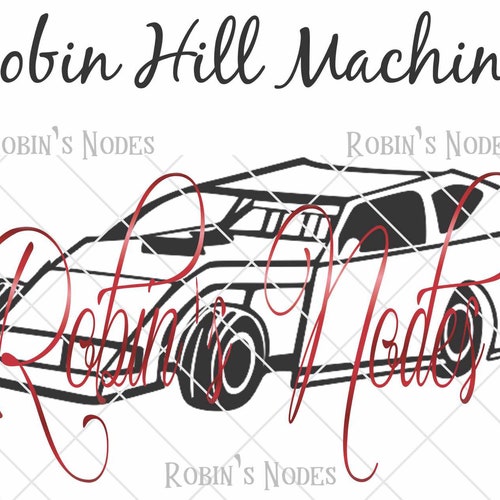 Dirt Track Race Car SVG File Detailed Vector for Laser and - Etsy