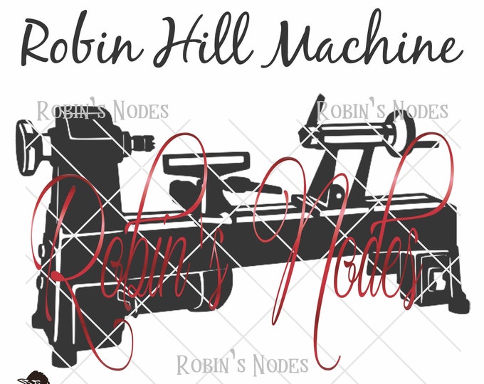 Mini Wood Lathe SVG File ~ Detailed Vector for Laser and Cricut ...
