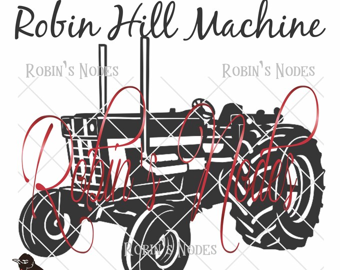 Farmall Model M Tractor SVG File Detailed Vector for Laser and Cricut ...