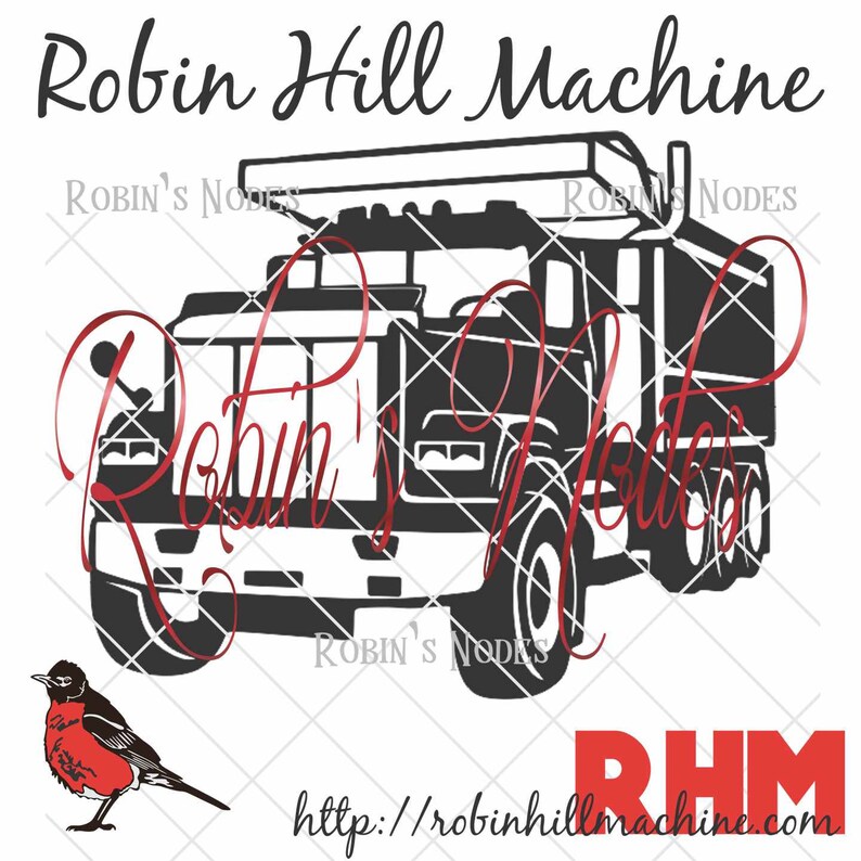 Tri Axle Truck SVG File Detailed Vector for Laser and Cricut - Etsy