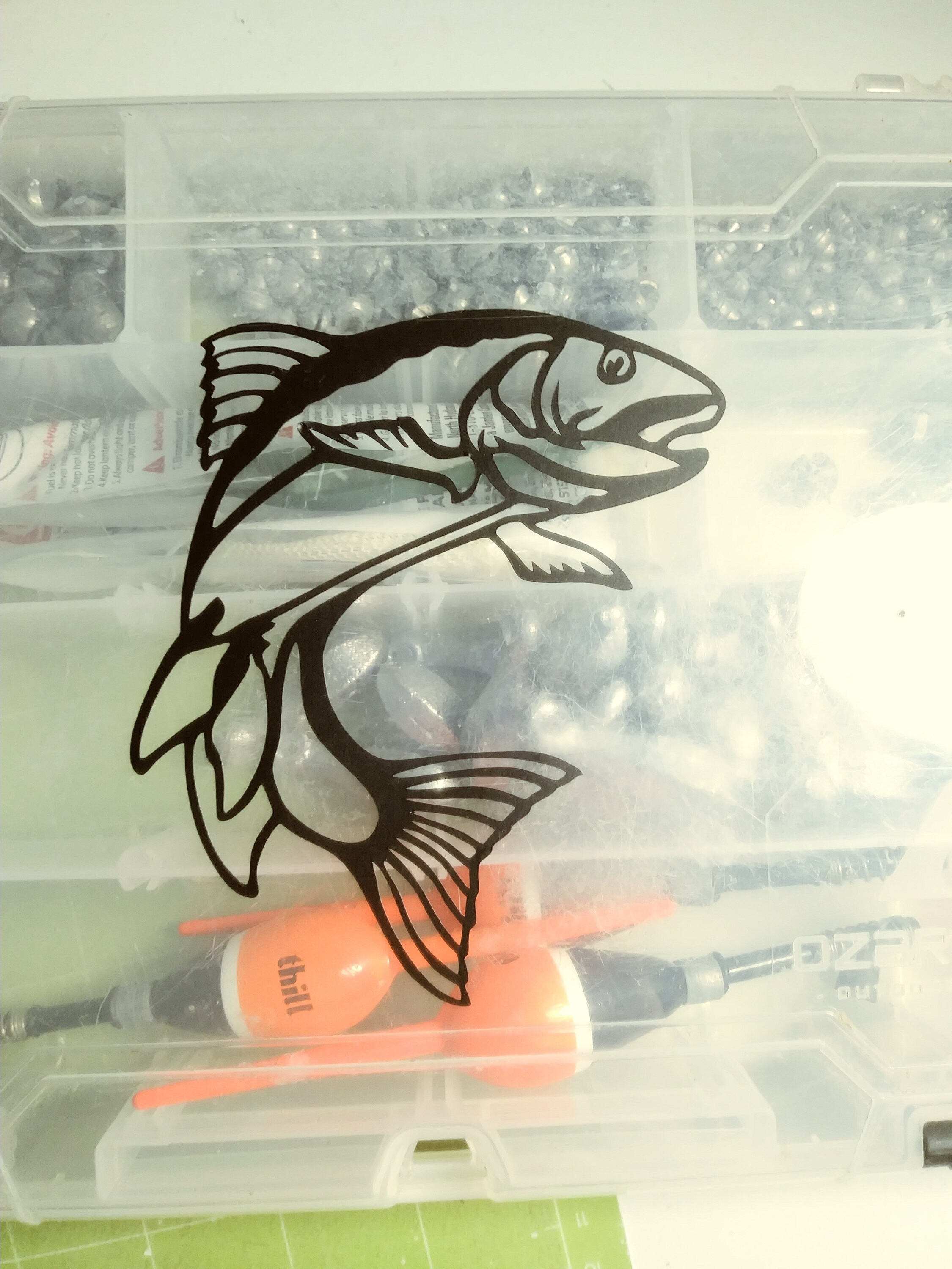 Fish Jumping SVG File Detailed Vector for Laser CNC Plasma - Etsy