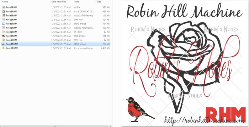 Rose SVG File Vector for Cnc Plasma Laser and Cricut - Etsy