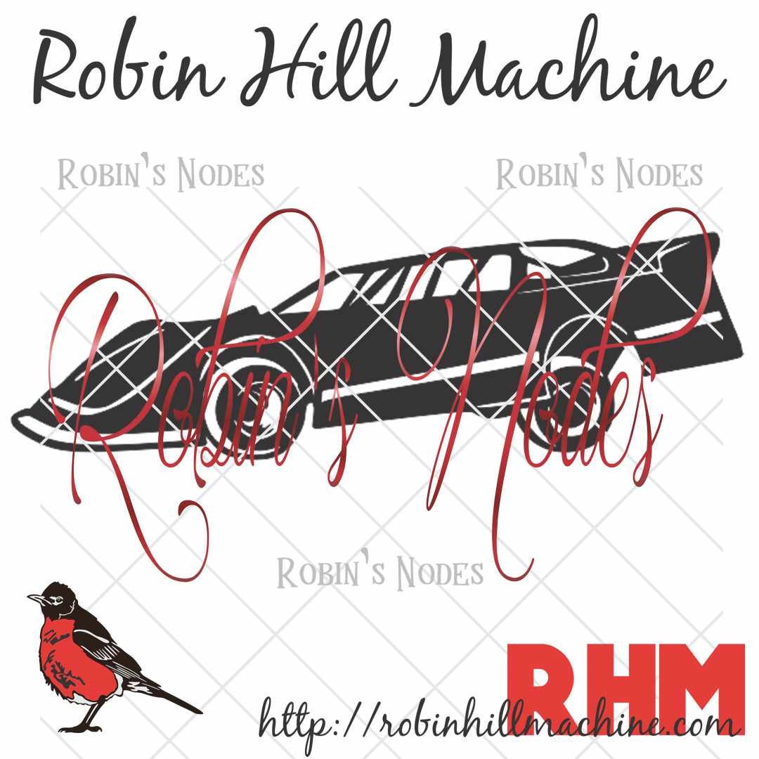 Late Model Race Car SVG File ~ Detailed Vector for Laser and Cricut ...