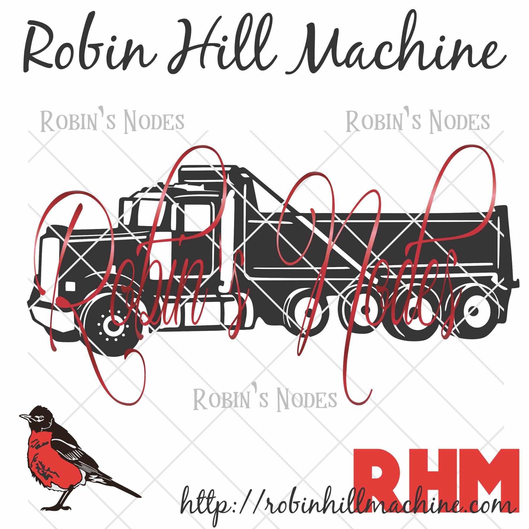 Kenworth Quad Dump Truck SVG File Detailed Vector for Laser - Etsy ...