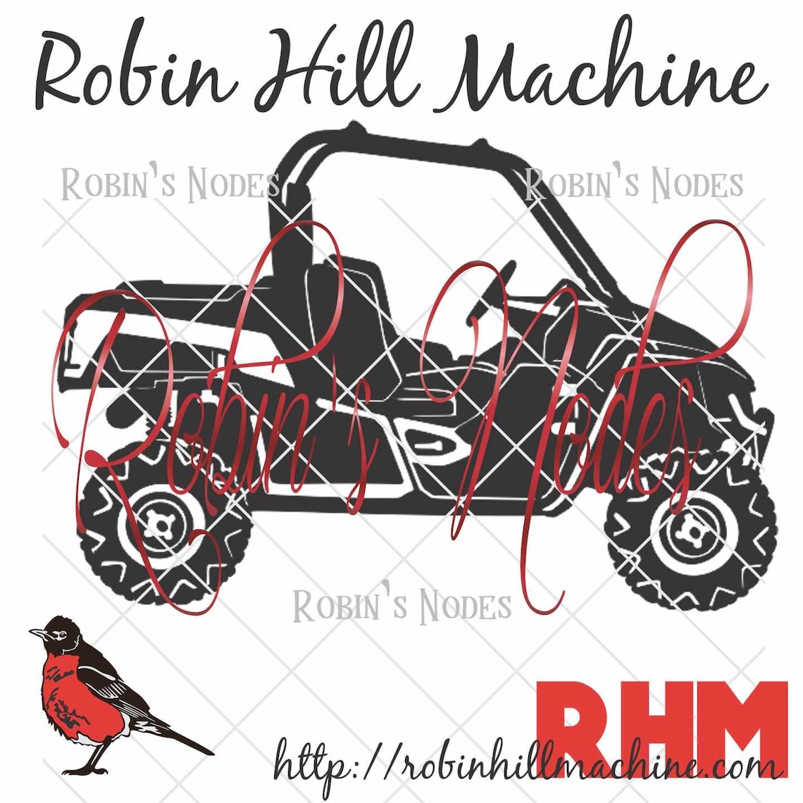 ATV Side by Side SVG File ~ Detailed Vector for Laser and Cricut ...