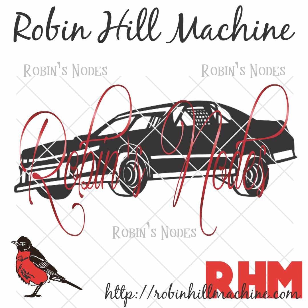 Modified Race Car SVG File ~ Detailed Vector for Laser and Cricut ...