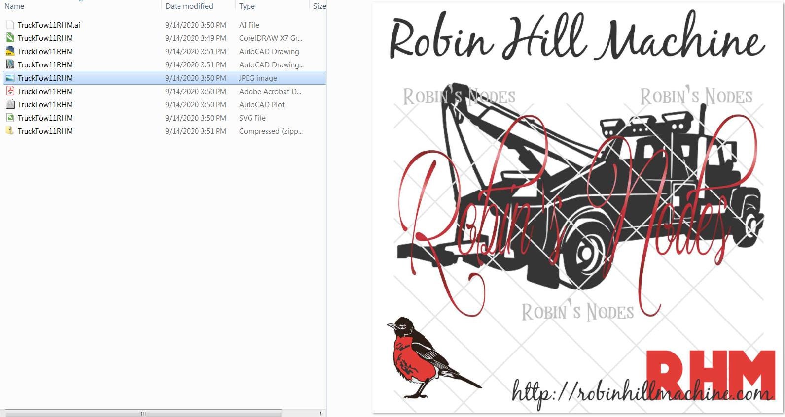 Tow Truck SVG File Detailed Vector for Laser and Cricut | Etsy