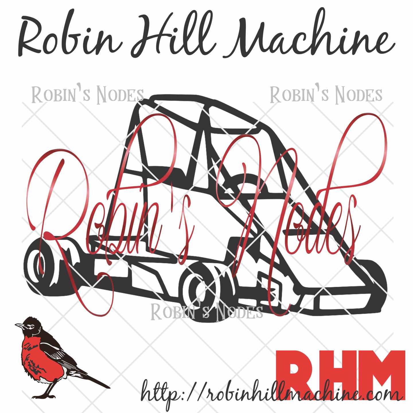 Quarter Midget Go Kart Race Car SVG File Detailed Vector for | Etsy