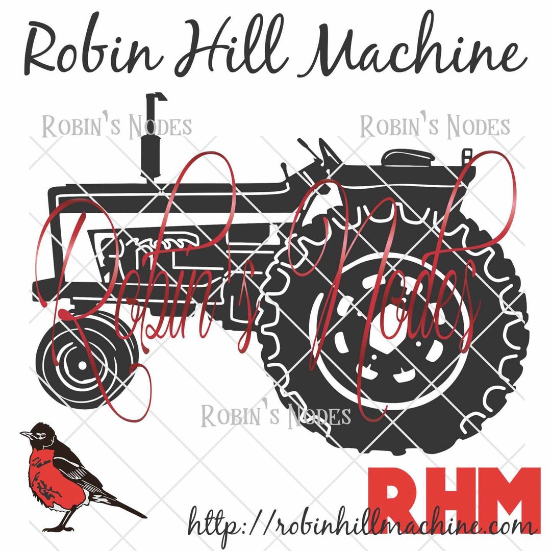 Farmall 706 Tractor SVG File ~ Detailed Vector for Laser and Cricut ...