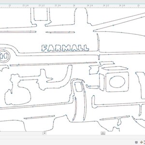 Farmall Model H Tractor SVG File ~ Detailed Vector for Laser and Cricut ...