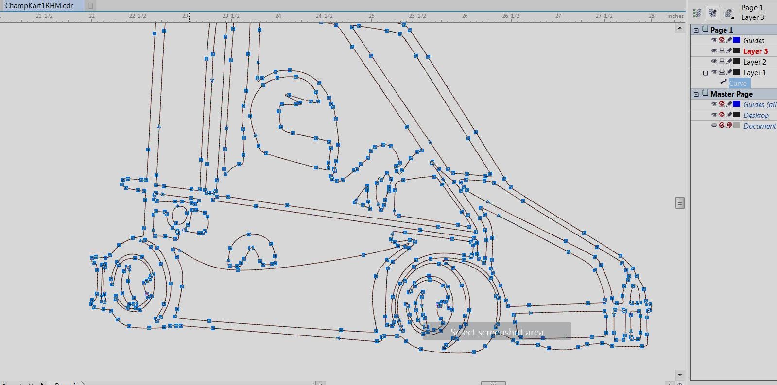 Champ Go Kart Race Car SVG File Detailed Vector for Laser - Etsy