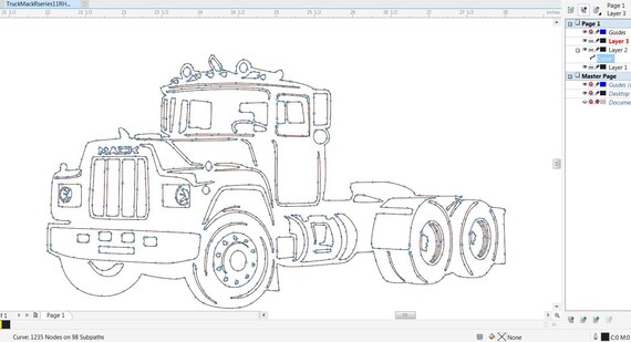 Mack Coloring Pages