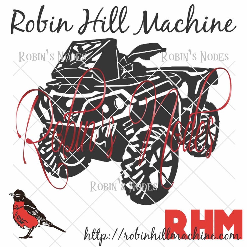 ATV 4 Wheeler Four Wheeler SVG for Cricut DXF Pdf Plt - Etsy