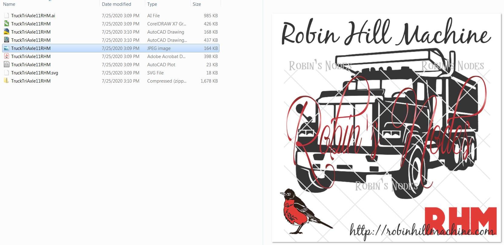 Tri Axle Truck SVG File Detailed Vector for Laser and Cricut - Etsy