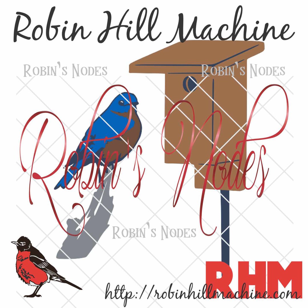 Layered Bluebird Blue Bird Birdhouse SVG File ~ Detailed Vector for ...