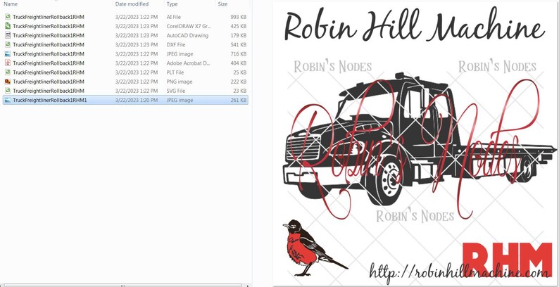 Freightliner Rollback Truck SVG File Detailed Vector for - Etsy