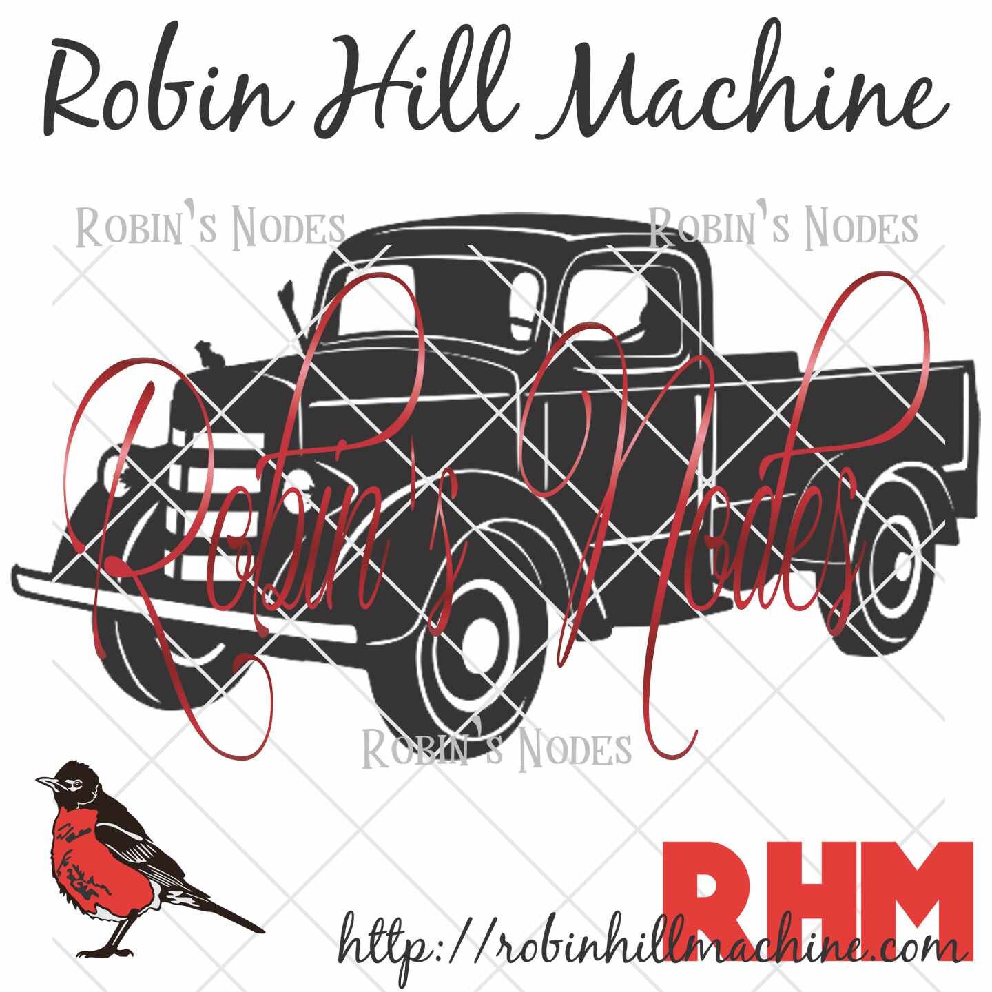Vintage Mack Truck SVG File ~ Detailed Vector for Laser and Cricut ...