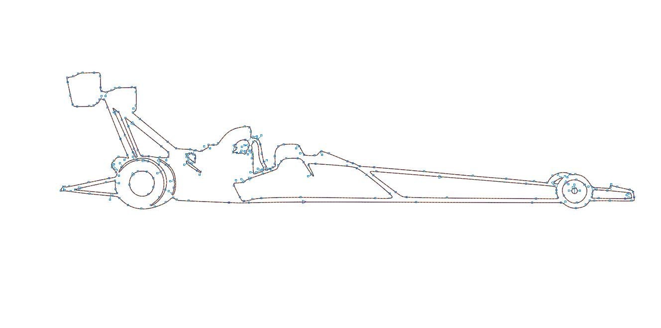 Dragster Race Car SVG File ~ Detailed Vector for Laser and Cricut ...