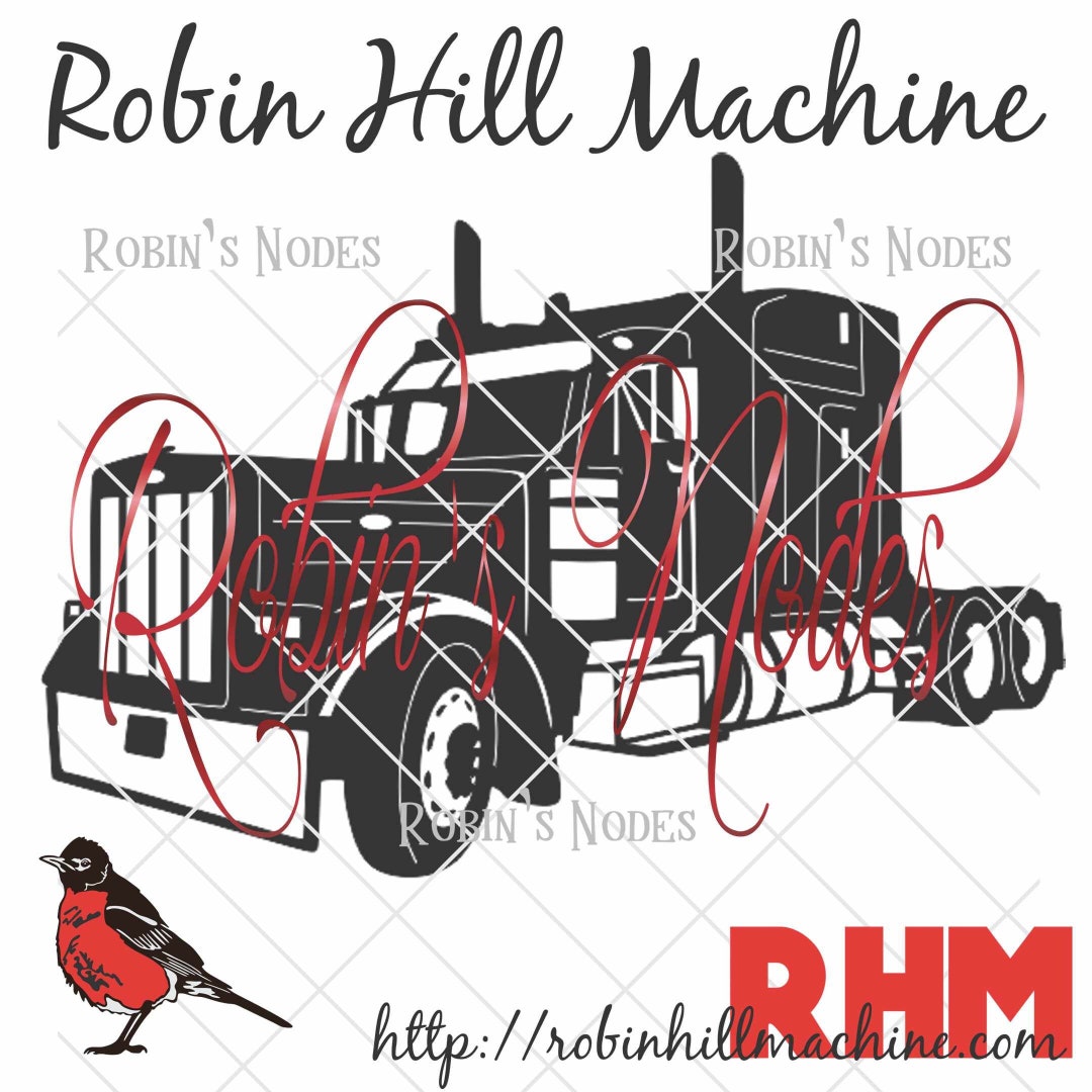 Peterbilt 379 With Sleeper Truck SVG File ~ Detailed Vector for Laser ...