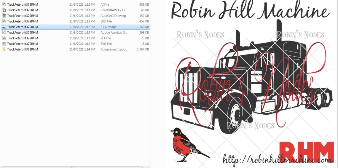 Peterbilt 379 With Sleeper Truck SVG File Detailed Vector - Etsy