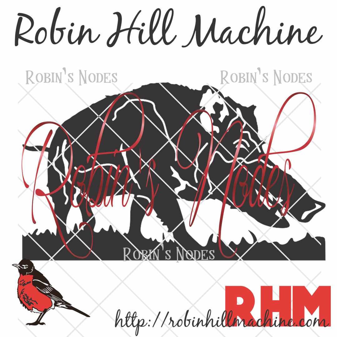 Boar Hog Pig ~ Vector for Cricut and Laser ~ Digital Download ~ DXF Dwg ...