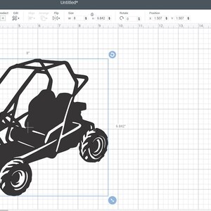 Go Kart SVG File ~ Detailed Vector for Laser and Cricut ~ Digital ...