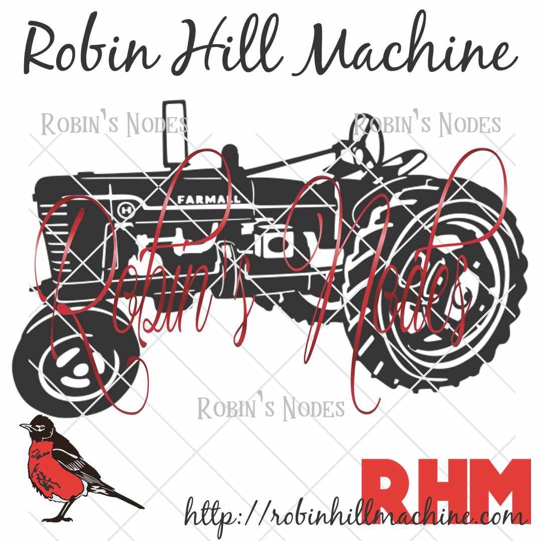 Farmall Model H Tractor SVG File Detailed Vector for Laser - Etsy