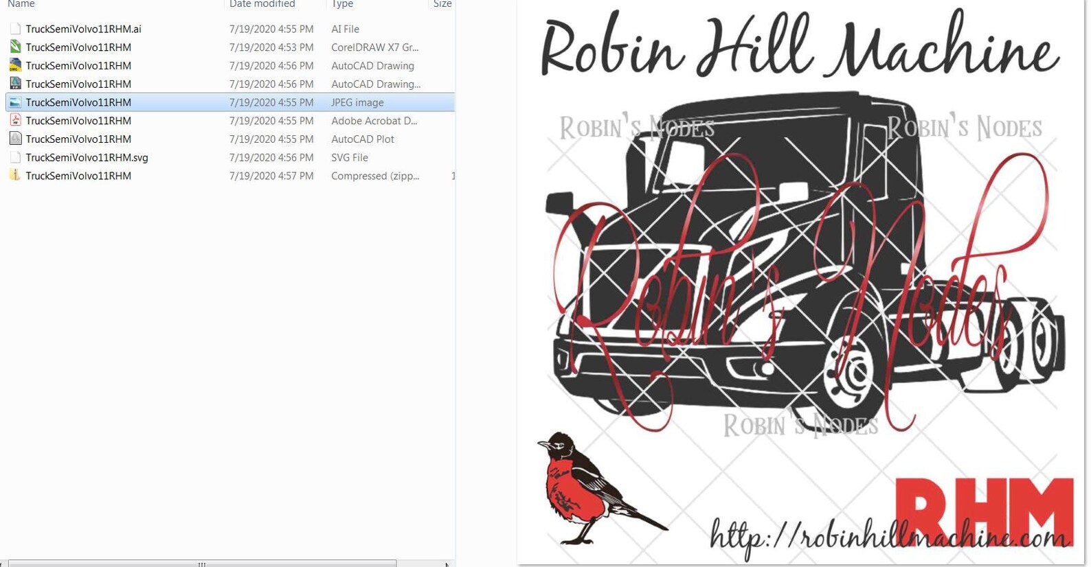 Volvo Truck SVG File Detailed Vector for Laser and Cricut - Etsy