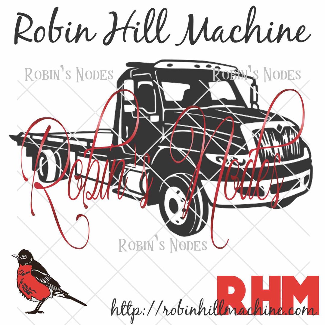 Rollback Truck SVG File ~ Detailed Vector for Laser and Cricut ...