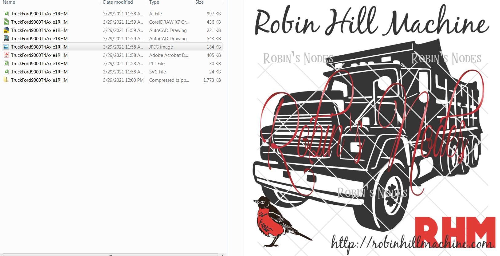 Ford Tri Axle Truck SVG File Detailed Vector for Laser and - Etsy