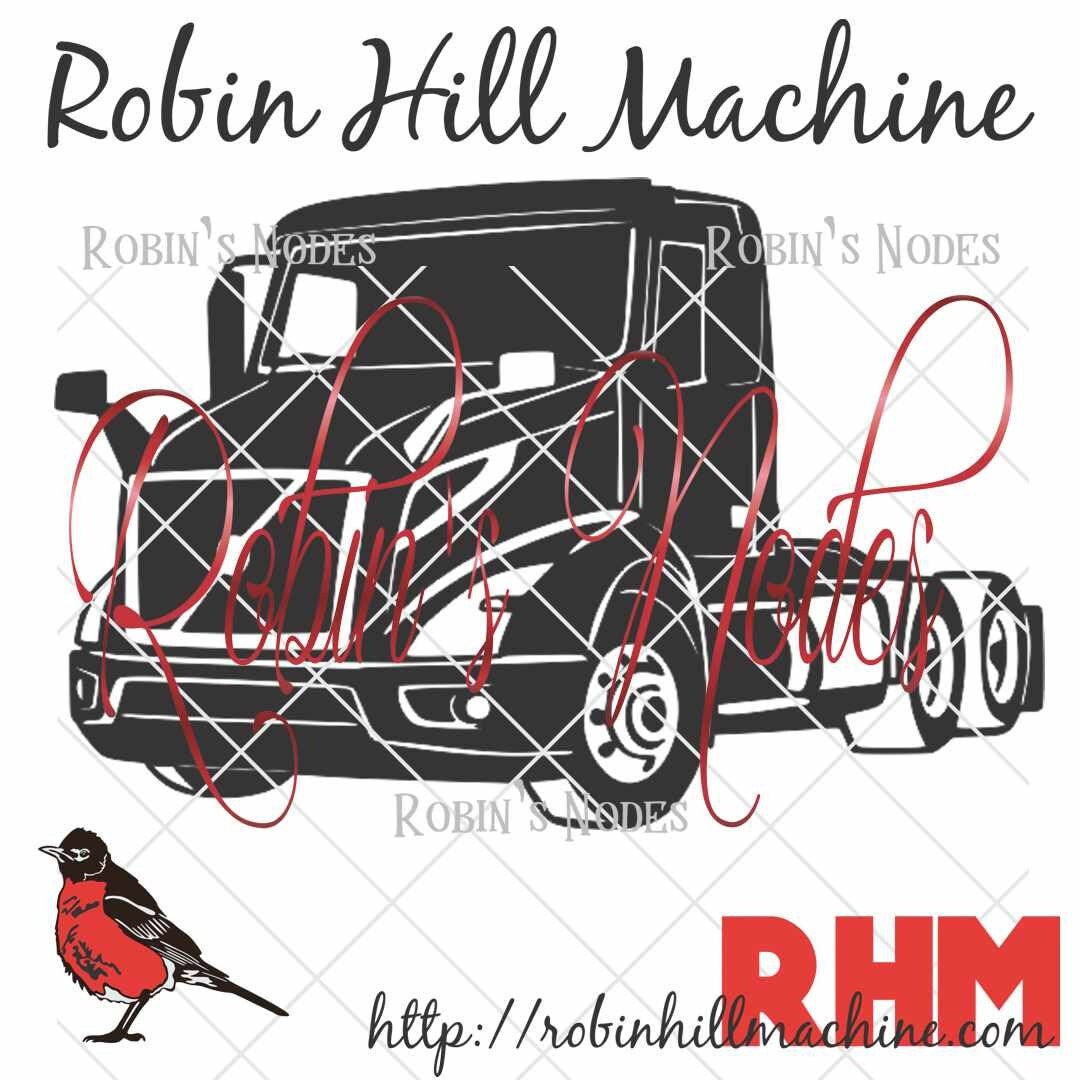 Volvo Truck SVG File ~ Detailed Vector for Laser and Cricut ~ Digital ...