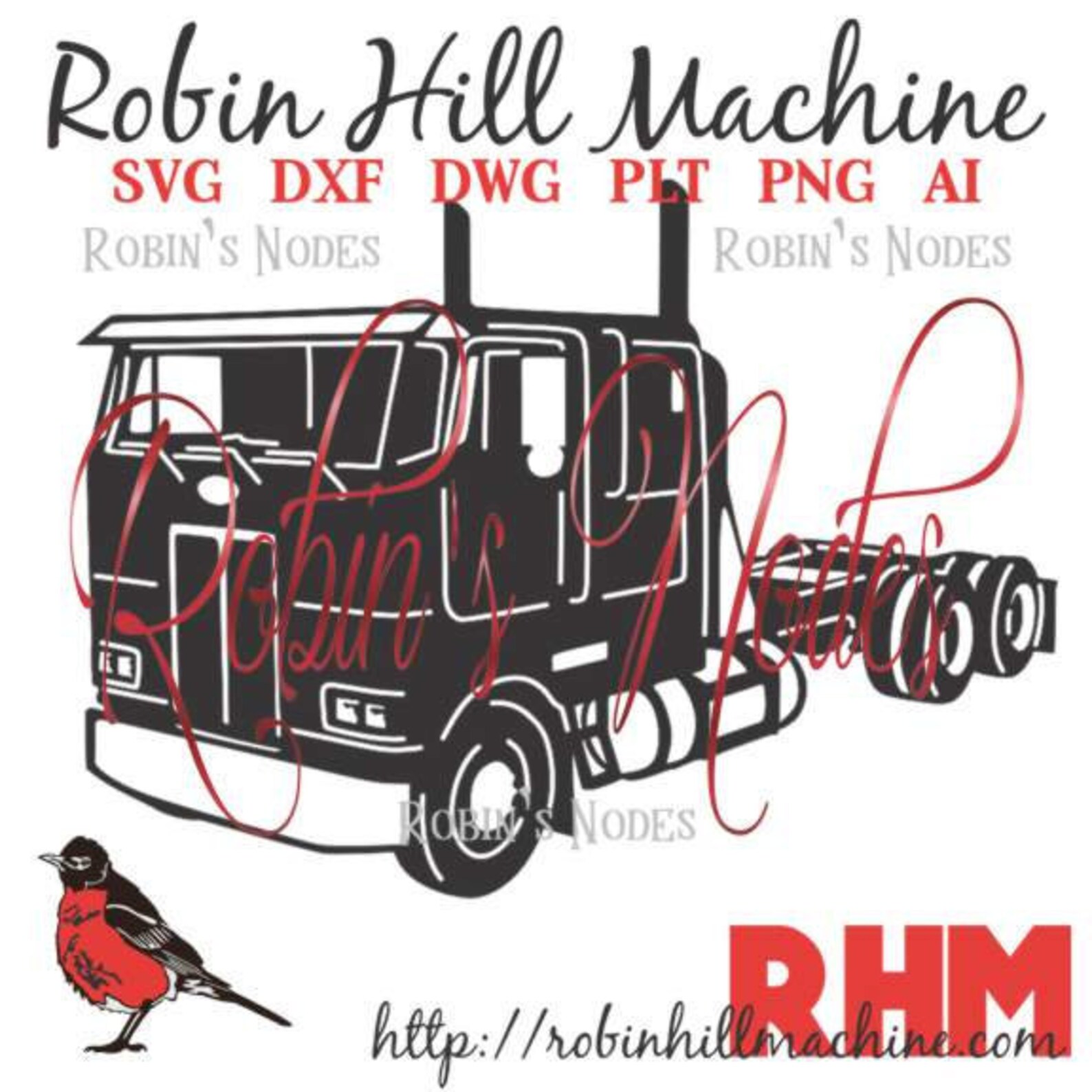 Semi Truck Cabover SVG File Detailed Vector for Laser and - Etsy UK