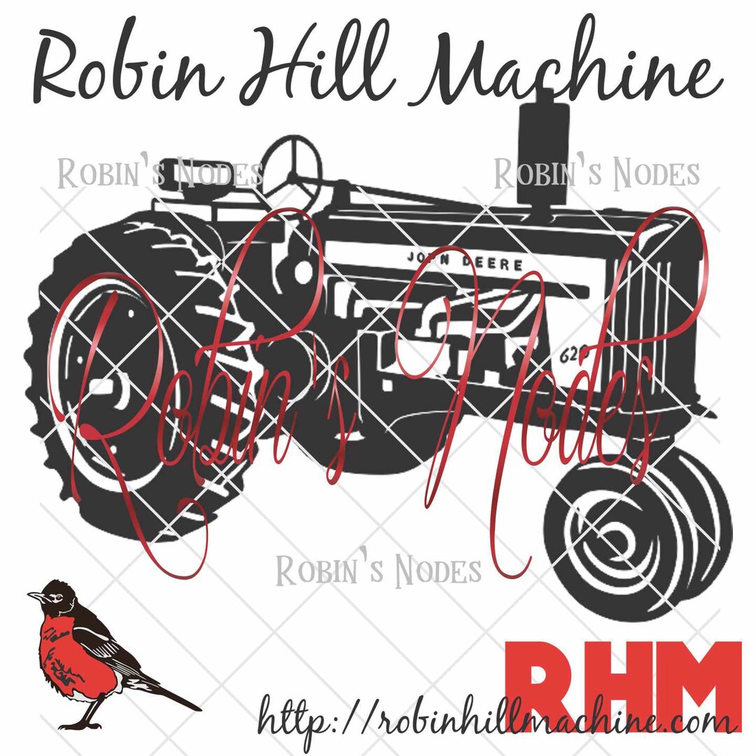 John Deere 620 Tractor SVG File ~ Detailed Vector for Laser and Cricut ...