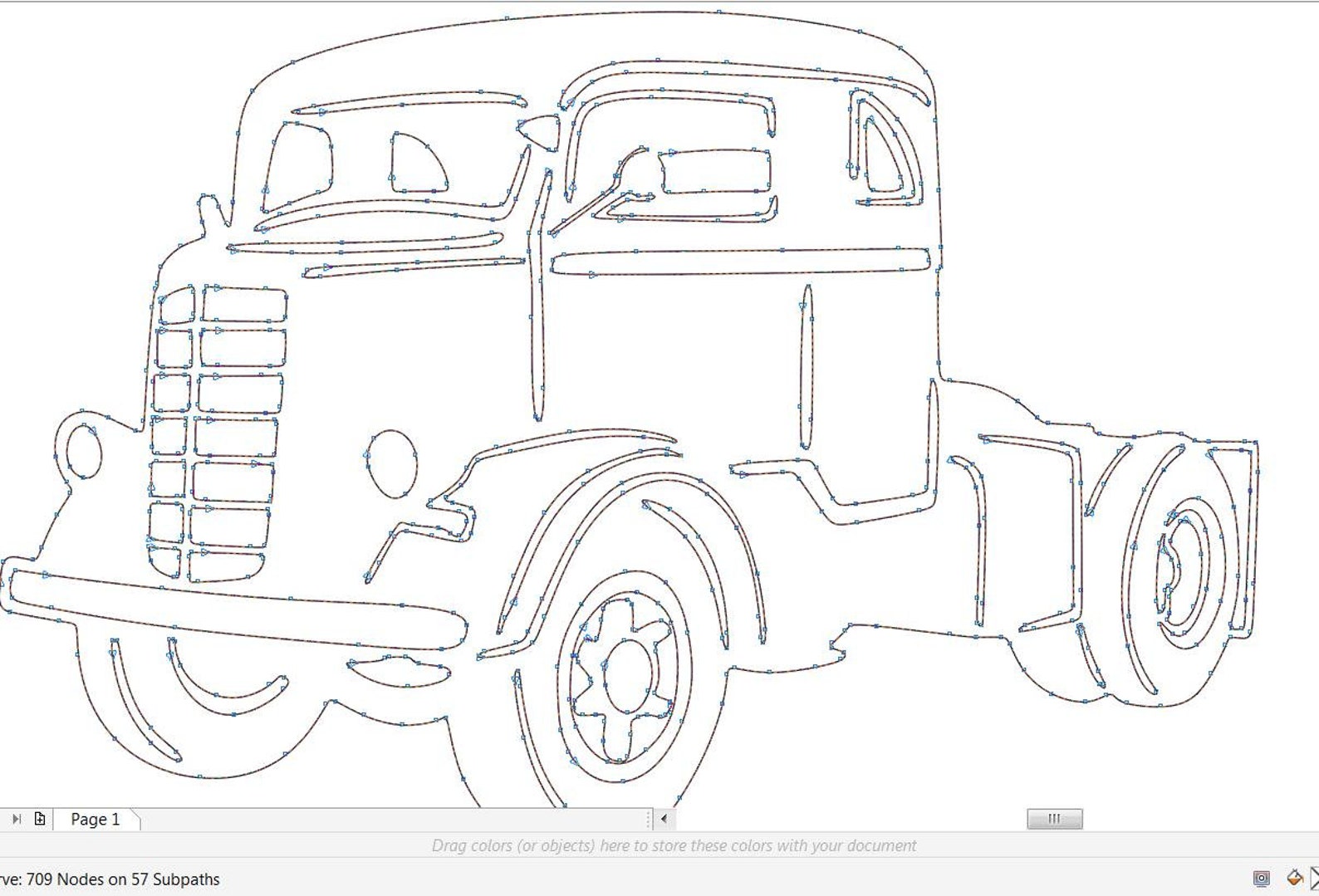 Vintage Mack Truck SVG File Detailed Vector for Laser and - Etsy