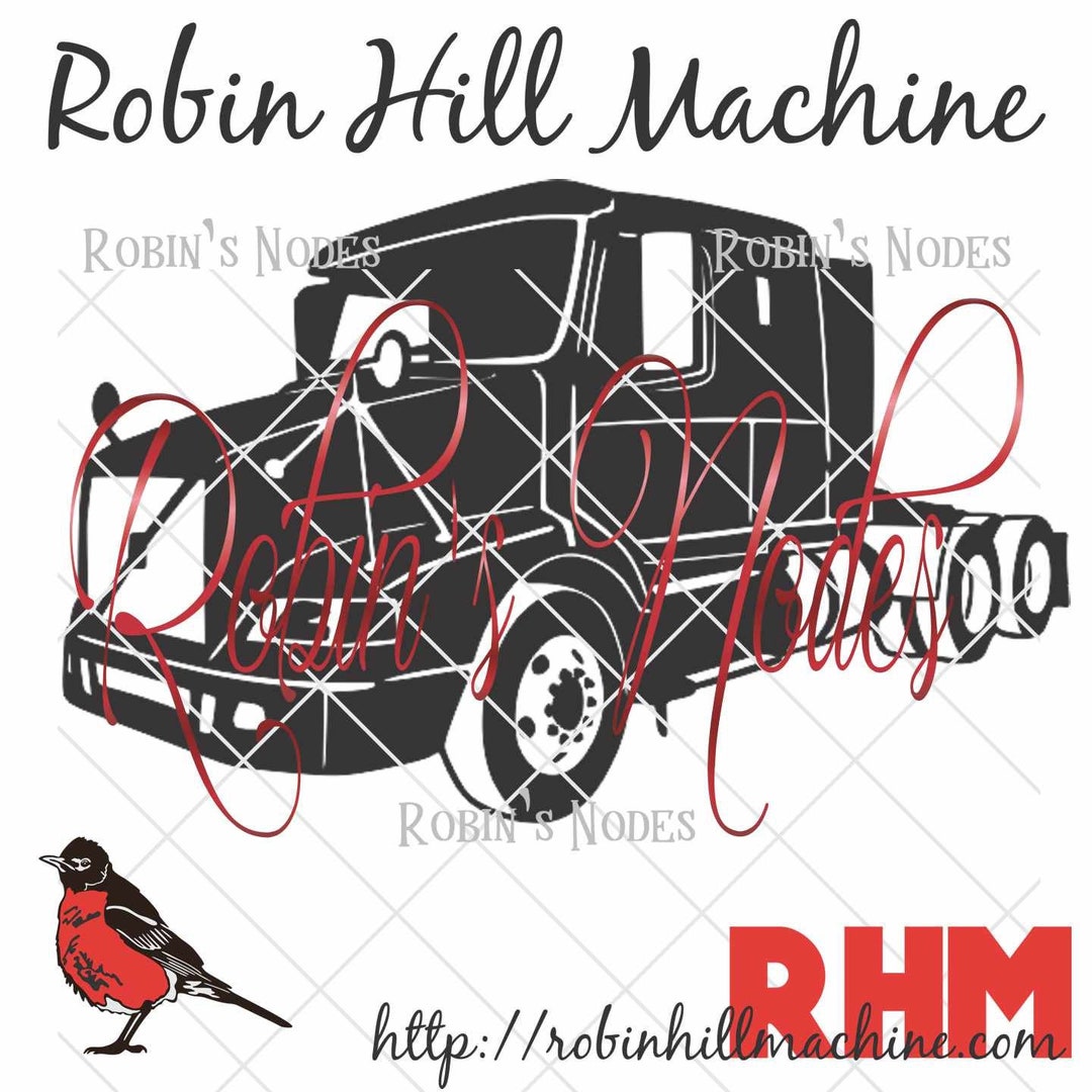 Volvo Truck SVG File ~ Detailed Vector for Laser and Cricut ~ Digital ...