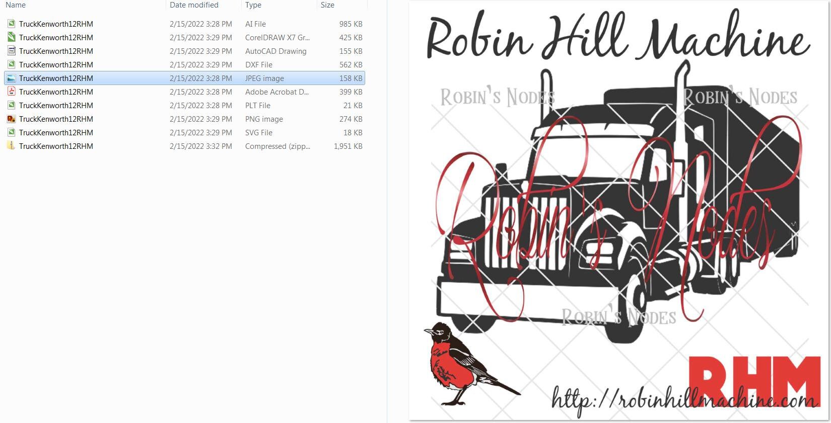 Kenworth Truck SVG File Detailed Vector for Laser and Cricut - Etsy