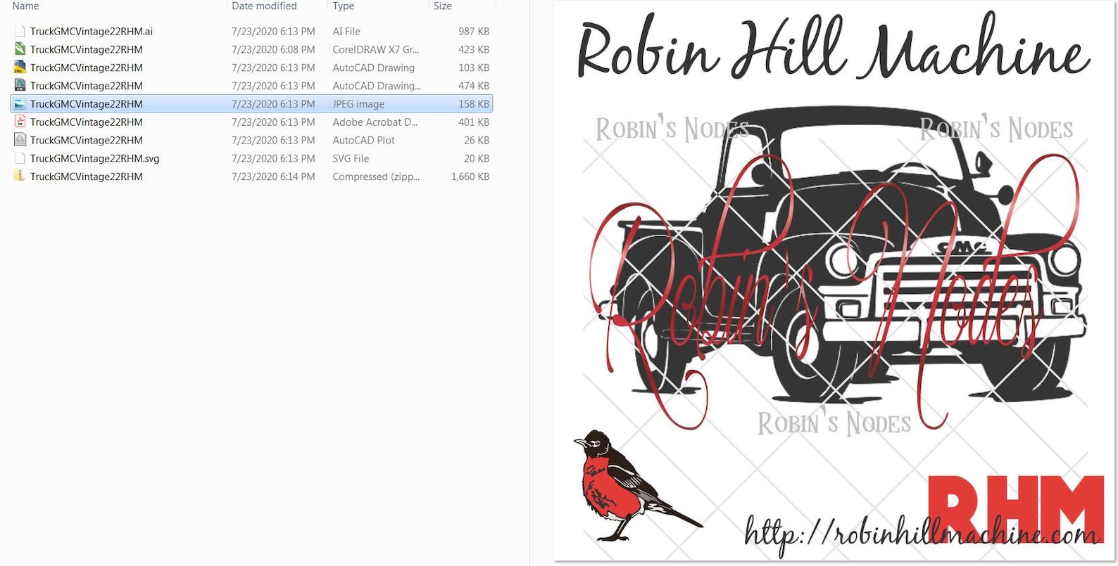 Vintage GMC Truck SVG File Detailed Vector for Laser and - Etsy