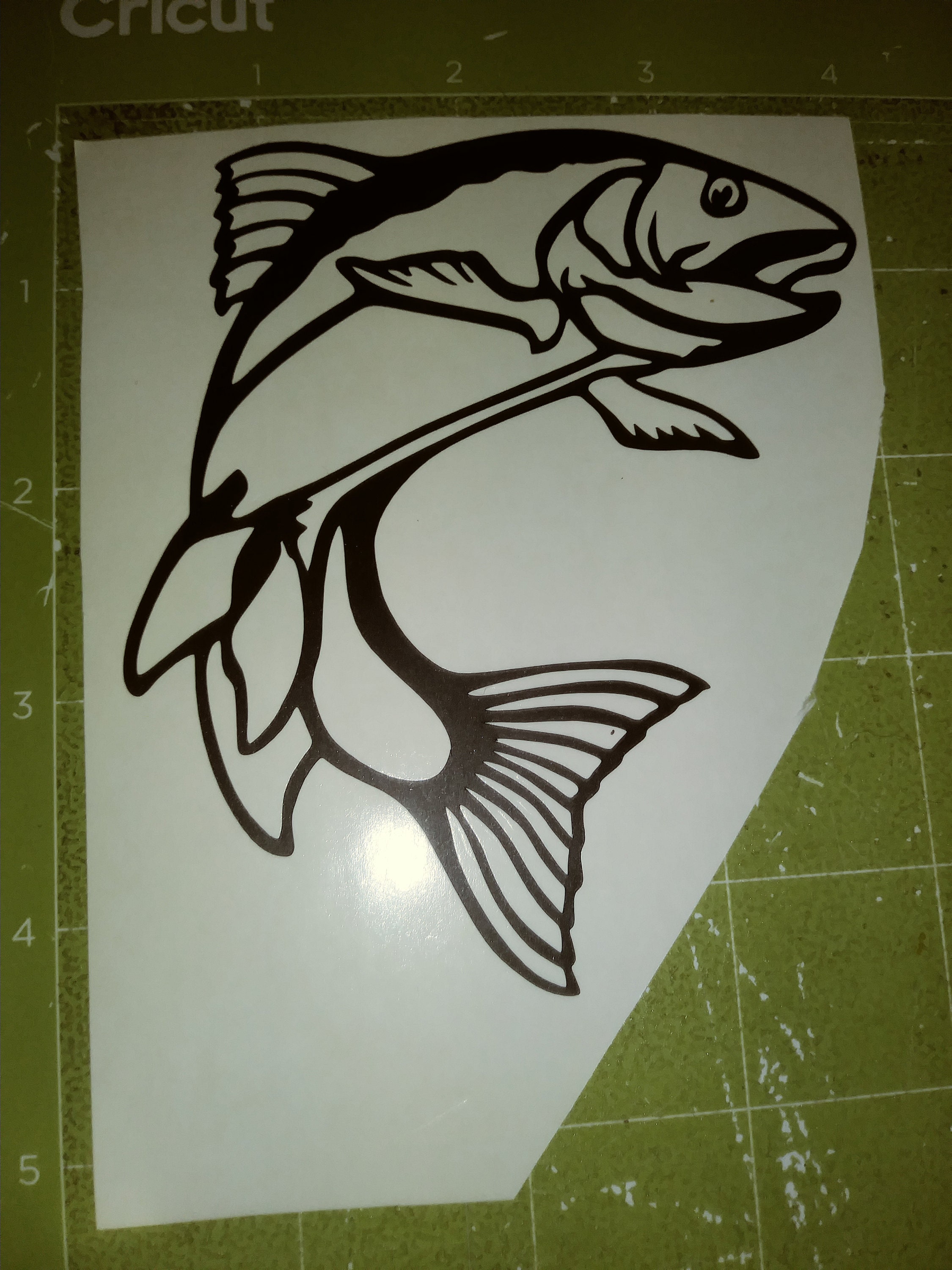 Fish Jumping SVG File Detailed Vector for Laser CNC Plasma - Etsy