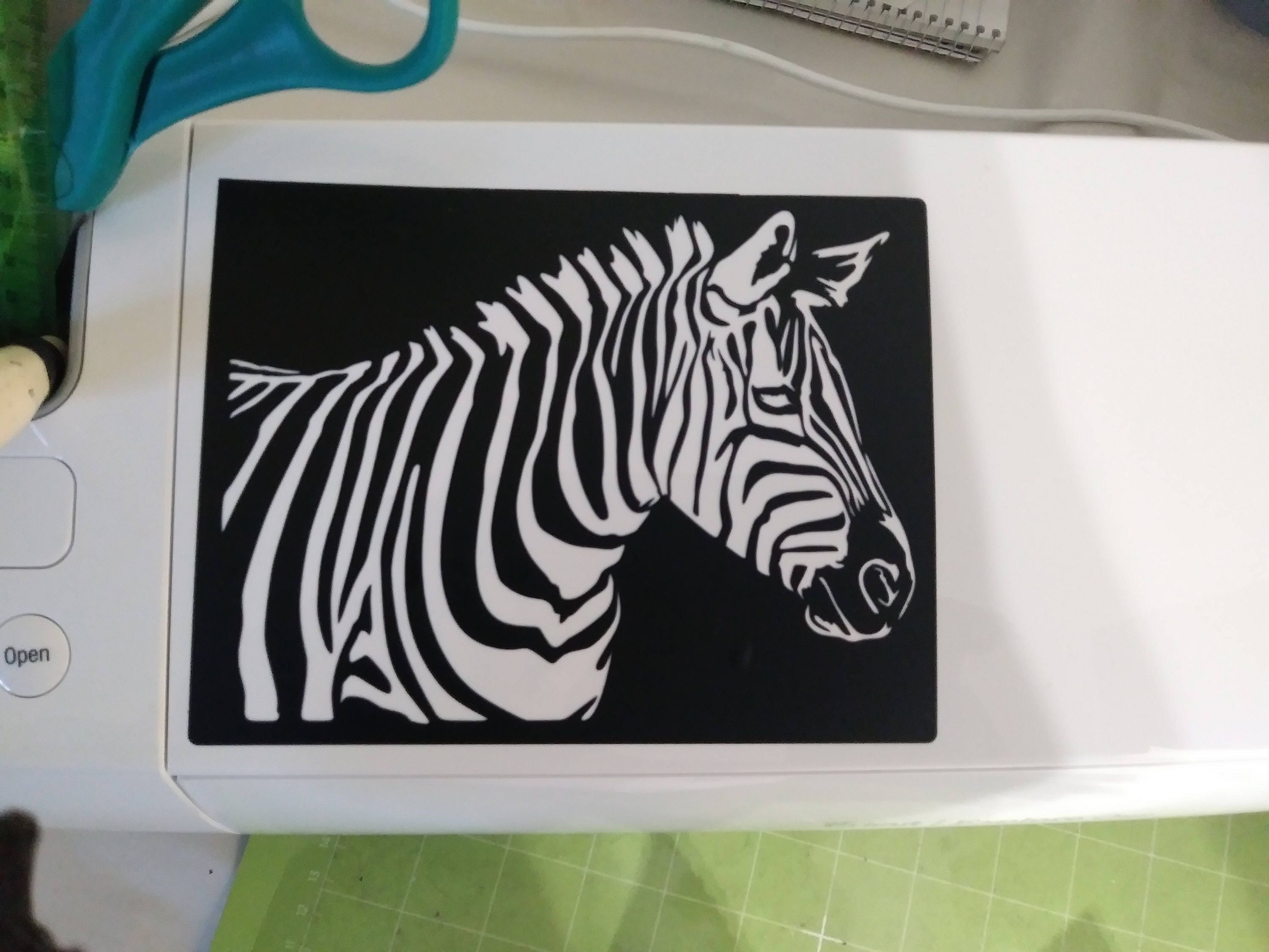Zebra SVG Files Vector for Laser Plasma and Cricut - Etsy