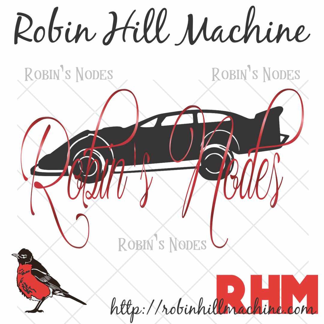 Late Model Race Car SVG File ~ Detailed Vector for Laser and Cricut ...