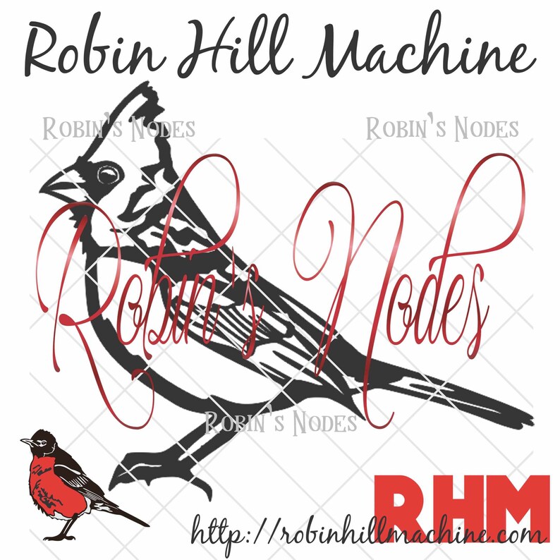Cardinal Bird SVG File Detailed Vector for Laser and Cricut - Etsy