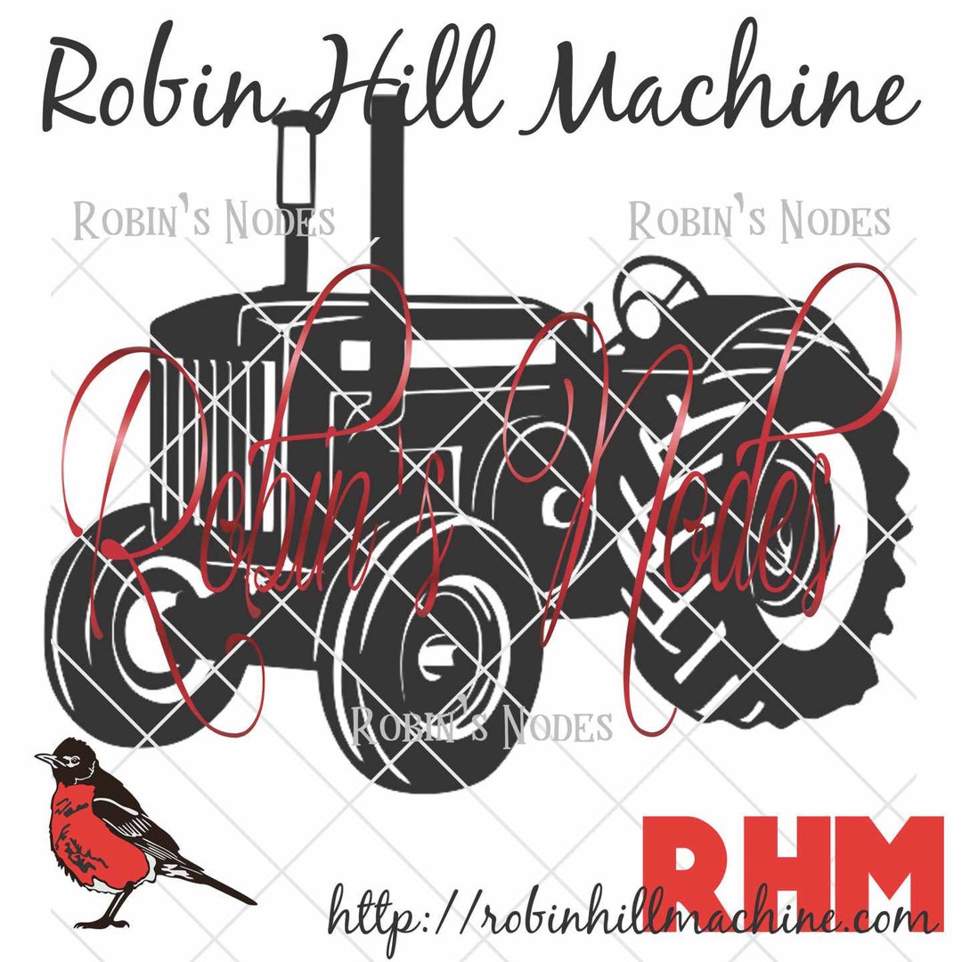 John Deere Model D Tractor SVG File ~ Detailed Vector for Laser and ...