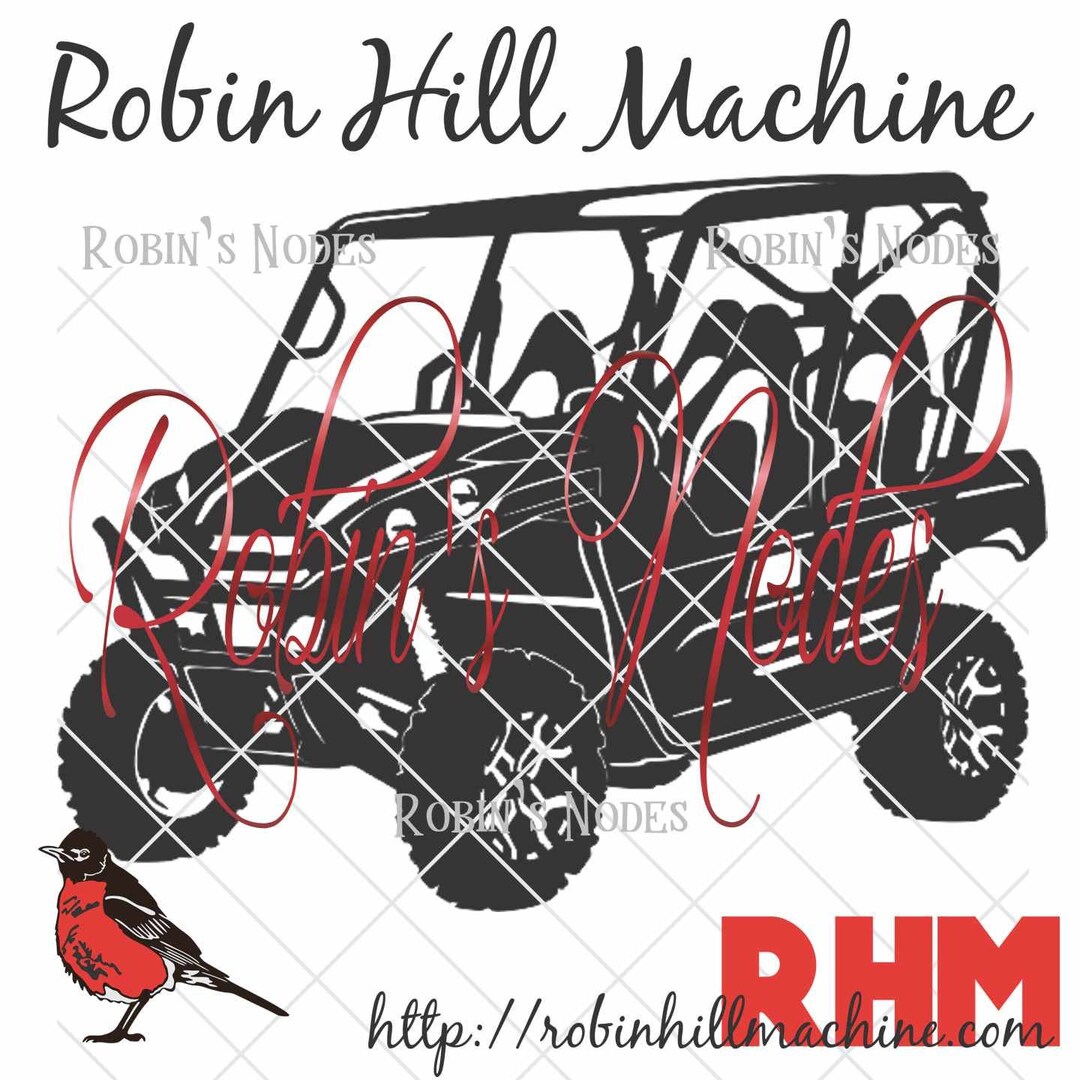 ATV Side by Side SVG File ~ Detailed Vector for Laser and Cricut ...